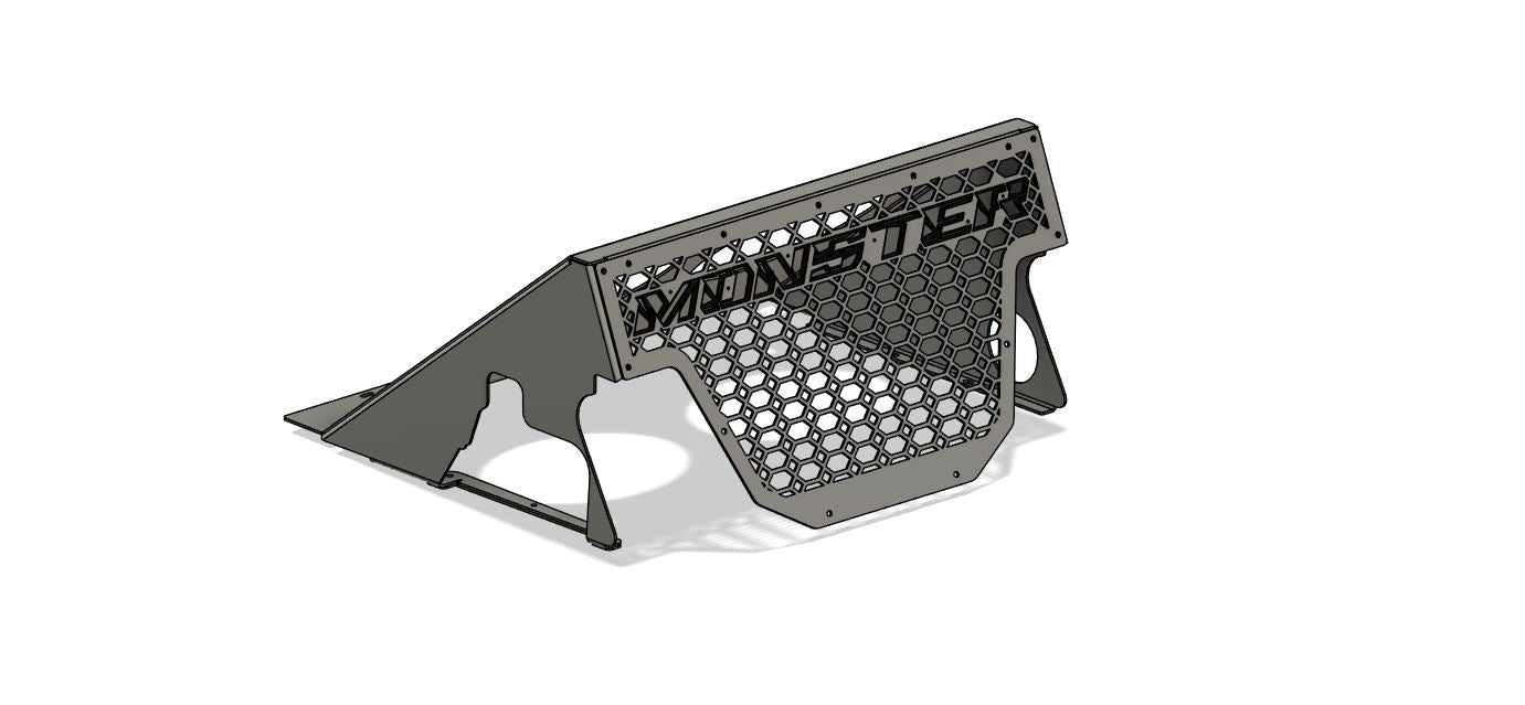 MONSTER MAVERICK R RADIATOR RELOCATION KIT – Monster Motorsport
