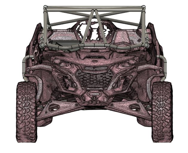 MONSTER MAVERICK R RACE SPEC CAGE (FLAT ROOF) – Monster Motorsport